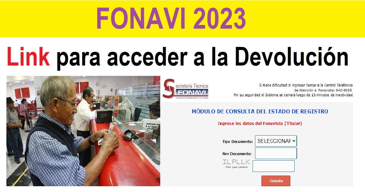 FONAVI 2023: Consulta aquí en la plataforma oficial si accedes a la ...